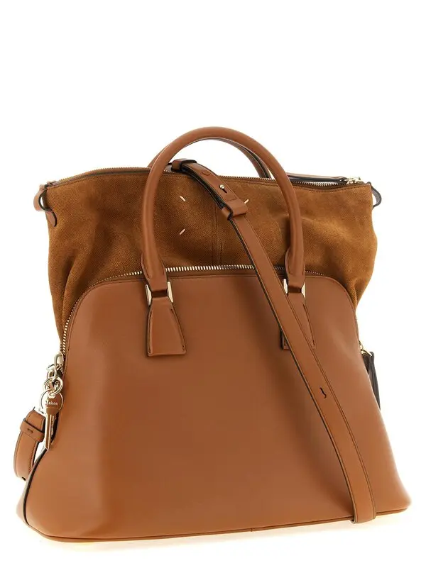 MAISON MARGIELA 5ac Soft' Medium Shoulder Bag - Brown