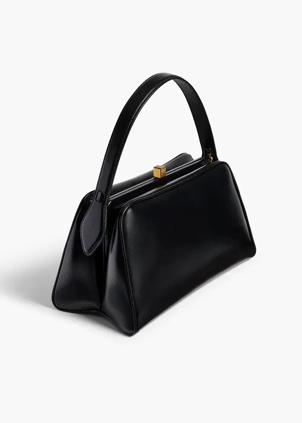 Khaite Cate Bag In Crackle Patent Leather