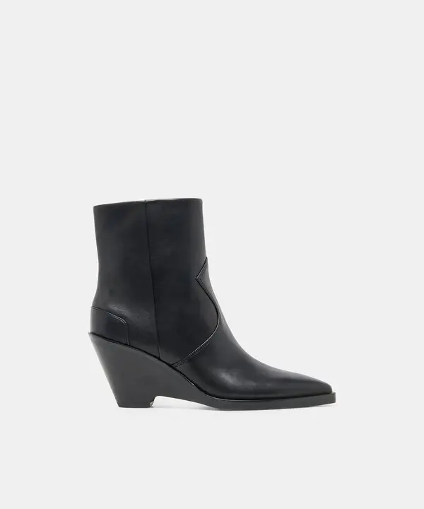 DOLCEVITA Ashtin Booties - Black Leather