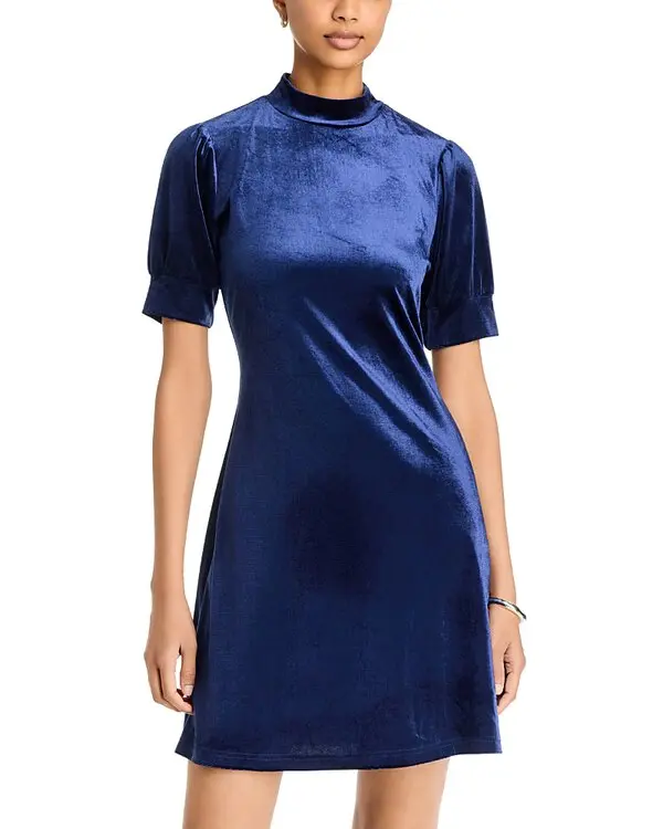 AREA STARS Hailey Velvet Mini Dress