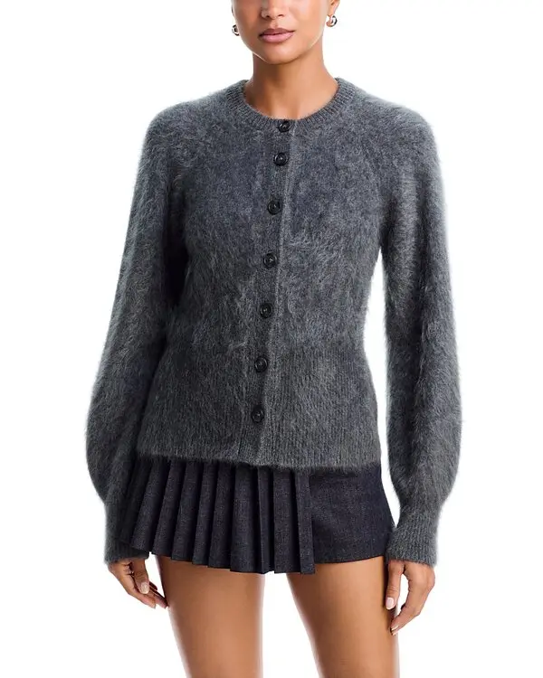 Guest In Residence Grizzly Cashmere Sculpted Cardigan
