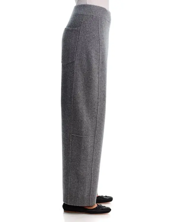 Guest In Residence Felted Wool & Cashmere Barrel Pants