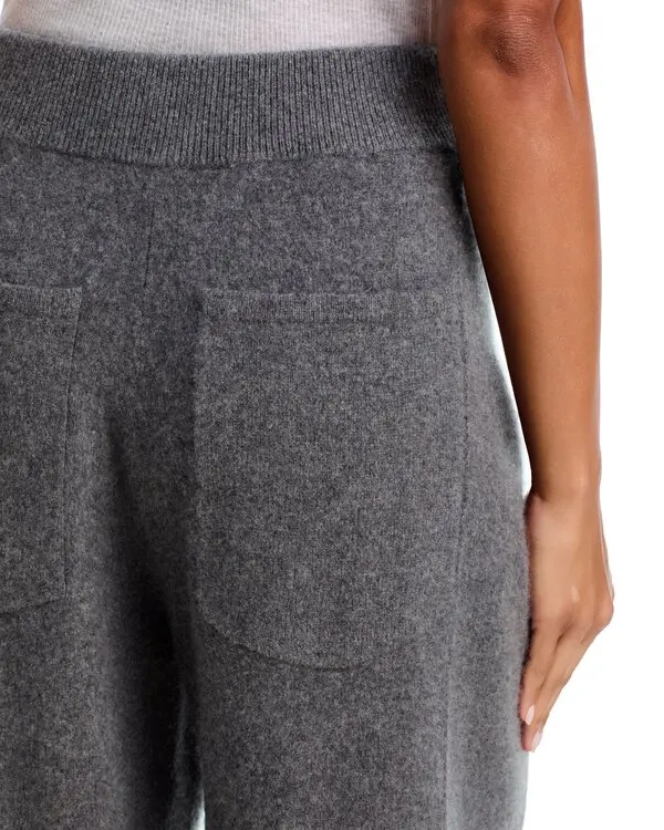 Guest In Residence Felted Wool & Cashmere Barrel Pants