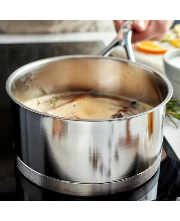 DEMEYERE Atlantis 7 Stainless Steel Saucepan, 3.2 Qt