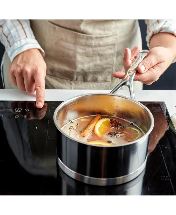 DEMEYERE Atlantis 7 Stainless Steel Saucepan, 3.2 Qt