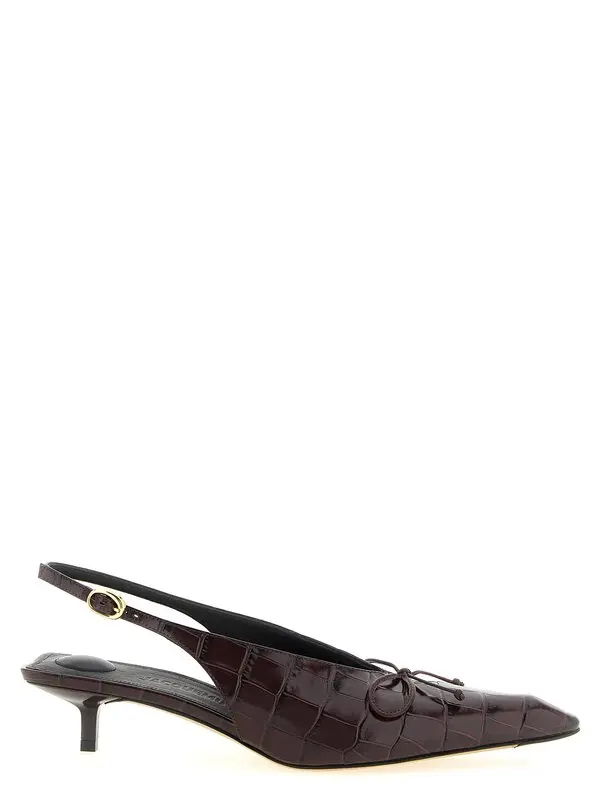 Jacquemus Les Slingbacks Cubisto B' Slingback - Multicolor