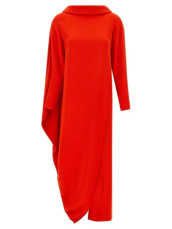Balenciaga Drappeggiato' Dress - Red