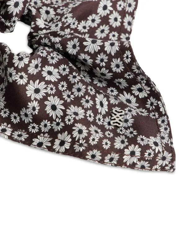 Sandro Floral Print Scrunchie