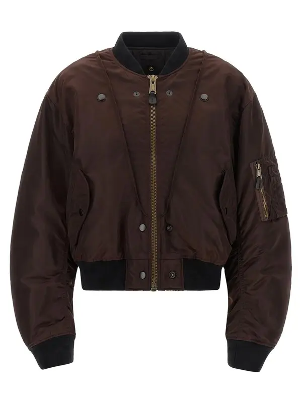 MAISON MARGIELA Reversible Bomber Jacket - Brown