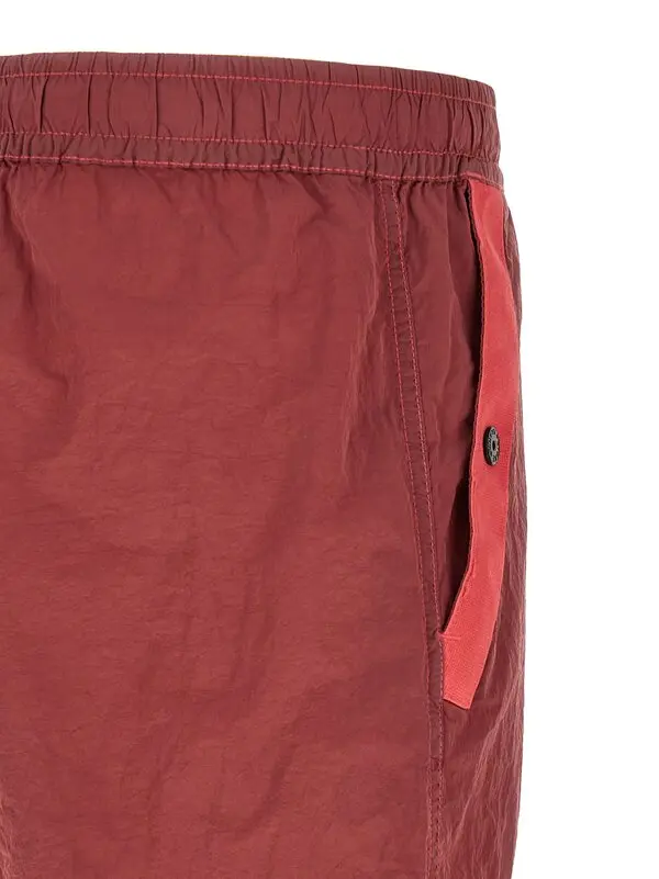 Stone Island 3100011' Joggers - Red