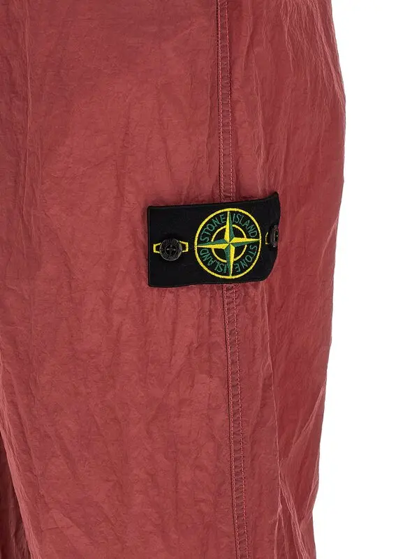 Stone Island 3100011' Joggers - Red