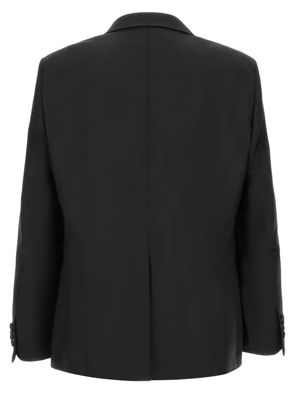 Tagliatore Bruce' Tuxedo Dress - Black