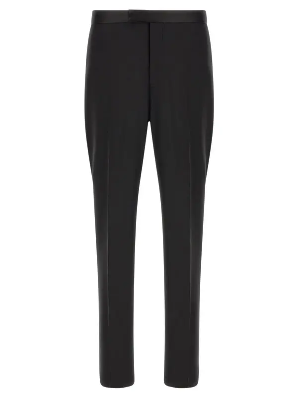 Tagliatore Bruce' Tuxedo Dress - Black