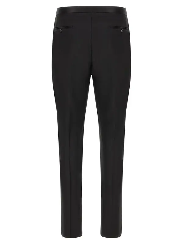 Tagliatore Bruce' Tuxedo Dress - Black