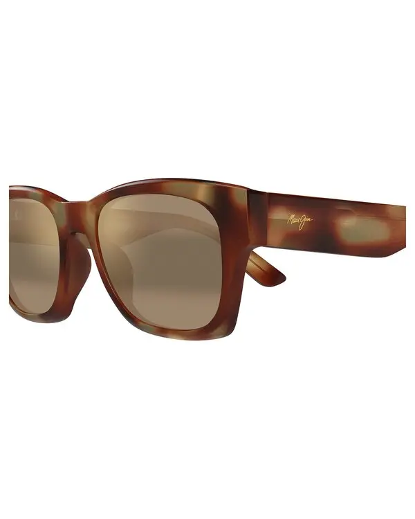 Maui Jim Valley Isle Square Sunglasses, 53mm