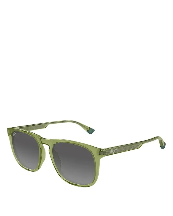 Maui Jim Kupaa Square Sunglasses - Green