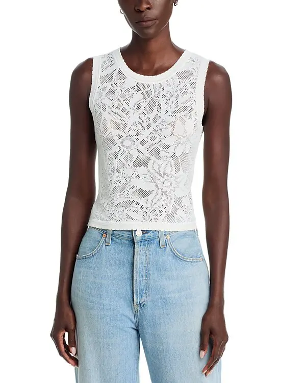 TOCCIN Lettie Lace Tank Top