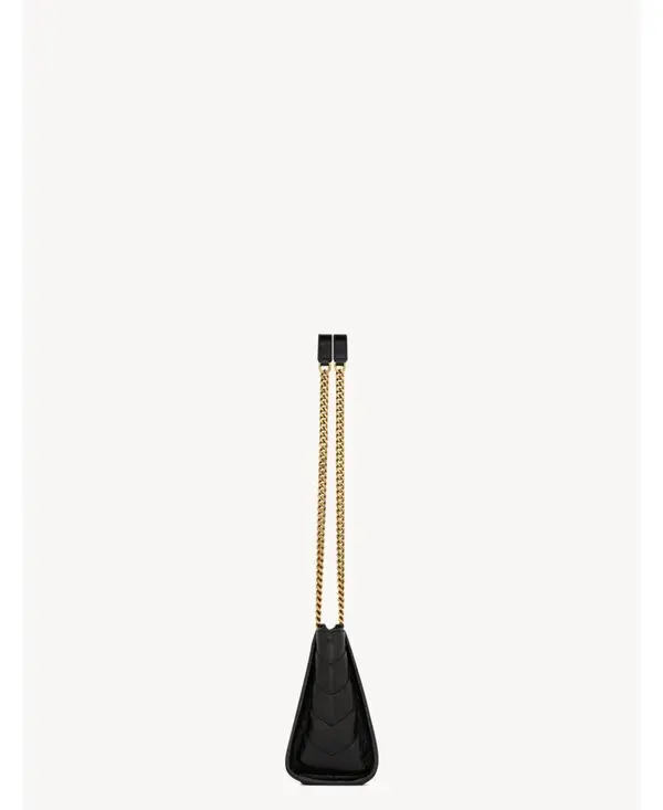Saint Laurent Niki Mini Shopping - Black