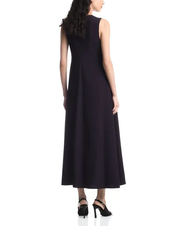 Emporio Armani Sleeveless A Line Maxi Dress