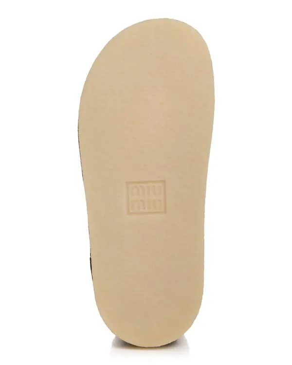Miu Miu Shearling Booties