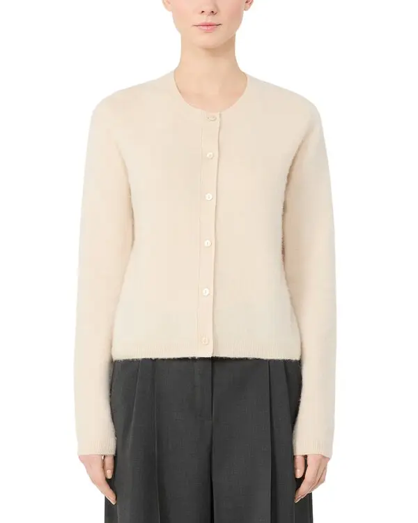 Max Mara Wkdesposto Wool And Cashmere Cardigan