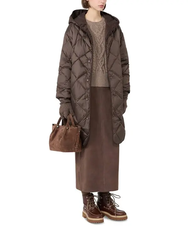 Max Mara Wkdmassa Belted Down Coat