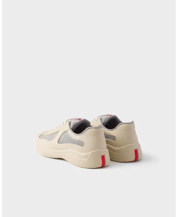 Prada America's Cup Soft Rubber And Bike Fabric Sneakers