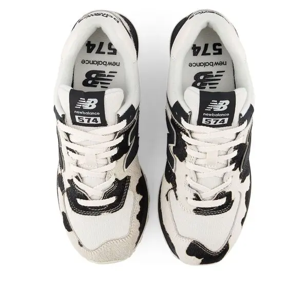 NEW BALANCE 574 Sneakers - Black/linen