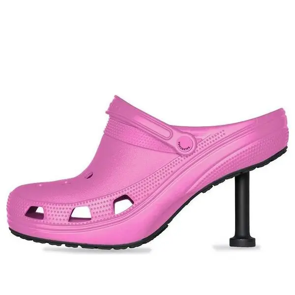 Balenciaga Madame 80mm X Crocs - Pink