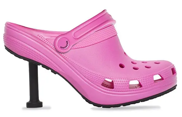 Balenciaga Madame 80mm X Crocs - Pink