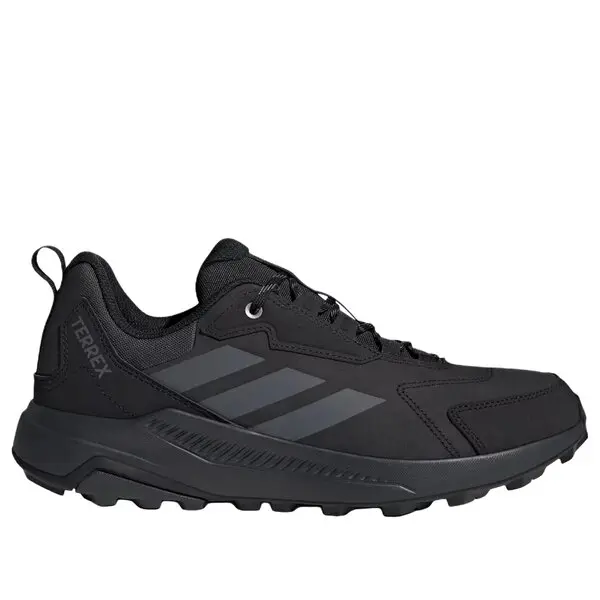 Adidas Anylander Leather 'core Black Grey Five