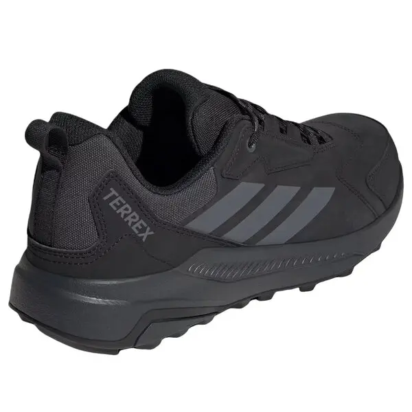 Adidas Anylander Leather 'core Black Grey Five