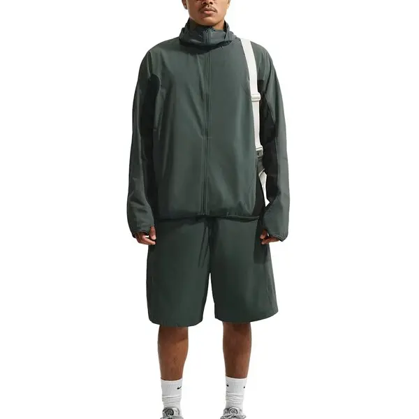 Nike Tech Helios Dri-fit Shell - Camo Green/black