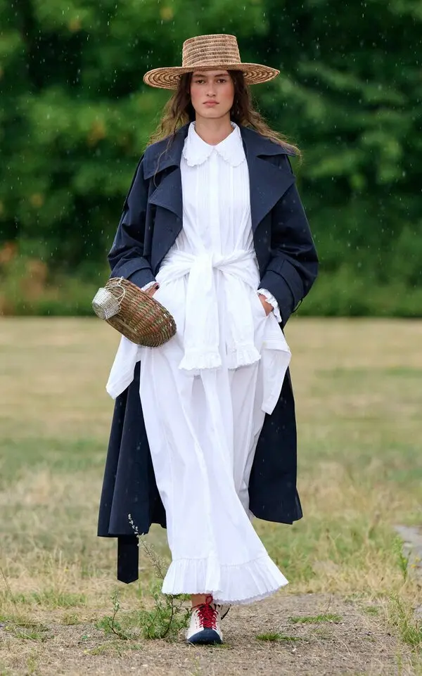 SKALL STUDIO Mahsa Cotton Trenchcoat