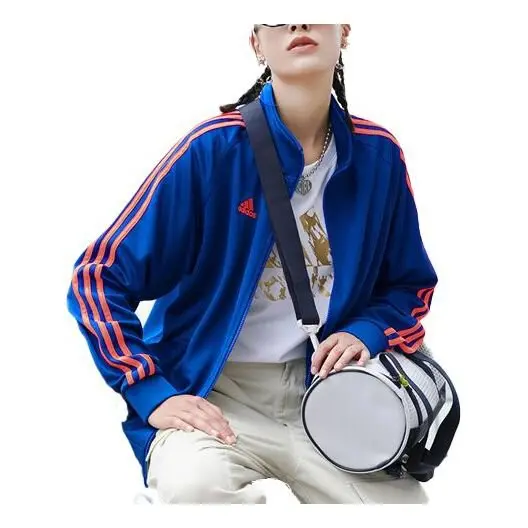 Adidas Originals 3-stripes Jacket - Blue Red