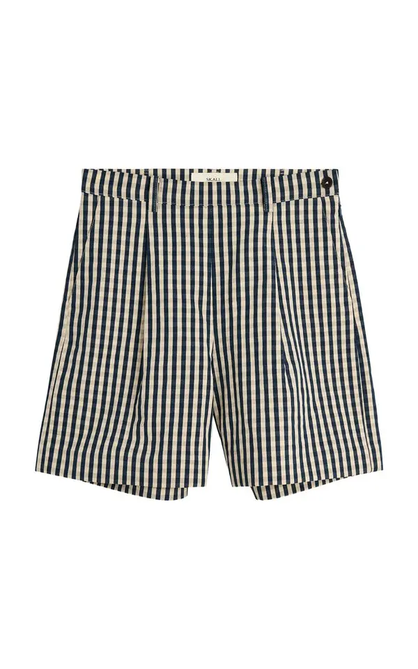 SKALL STUDIO Nino Cotton-linen Shorts - Multi