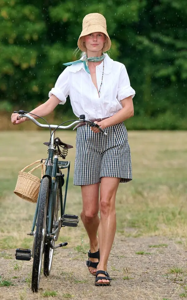 SKALL STUDIO Nino Cotton-linen Shorts