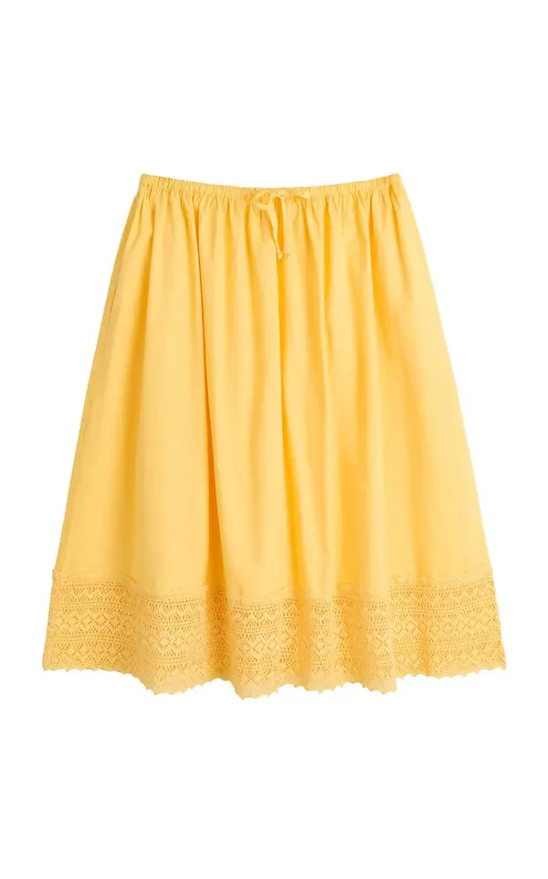 SKALL STUDIO Lara Cotton Maxi Skirt
