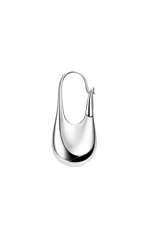 KINRADEN Doris Sterling Single Earring Small - Silver
