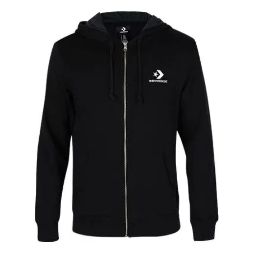 CONVERSE Star Chevron Full Zip Hoodie Asia Sizing