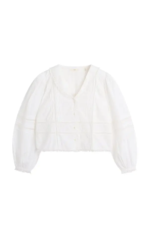 SKALL STUDIO Primula Cotton Shirt - White