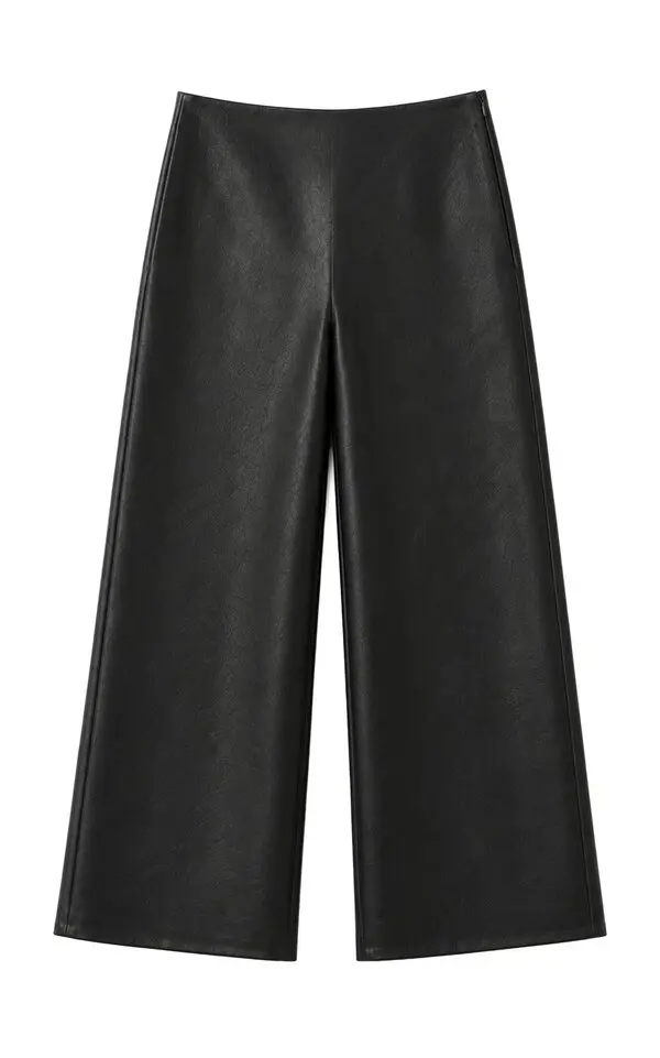 STUDIO CONSTANCE Leather Capri Pants