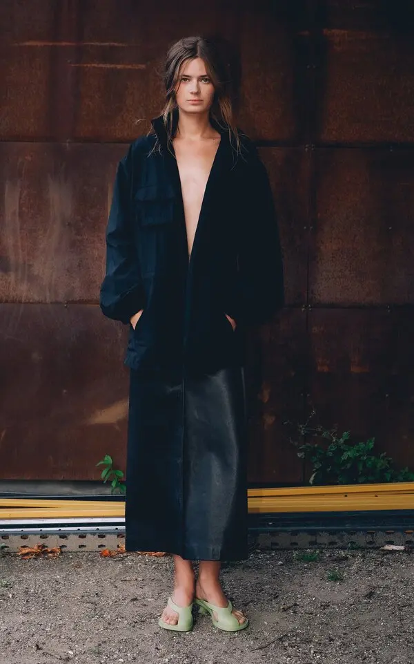 STUDIO CONSTANCE Long Track Suit Cotton Jacket