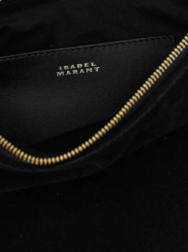 Isabel Marant Étoile Oskan Soft Zip' Handbag - Black