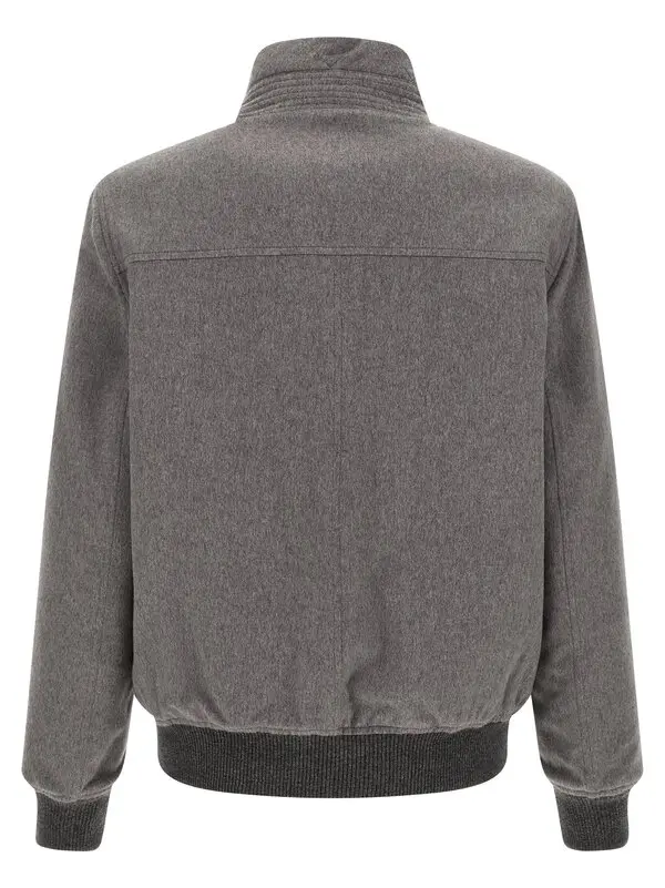 Brunello Cucinelli Cashmere And Vicuna Jacket