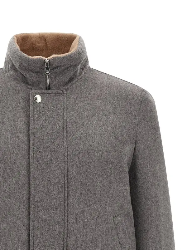 Brunello Cucinelli Cashmere And Vicuna Jacket