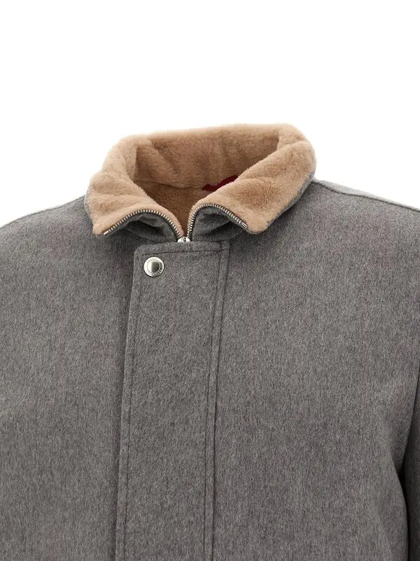 Brunello Cucinelli Cashmere And Vicuna Jacket