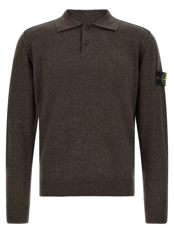 Stone Island Badge Polo Shirt