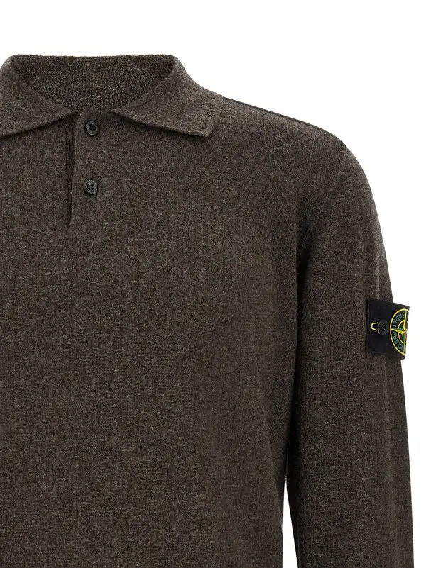 Stone Island Badge Polo Shirt