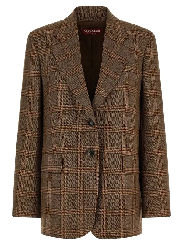 Max Mara Mstalca' Blazer - Brown